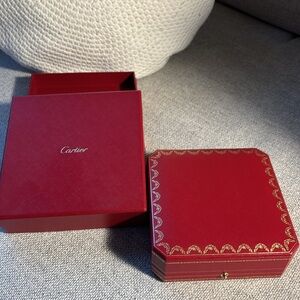 Cartier | Other | Cartier Box For Earrings Andor Necklace | Poshmark